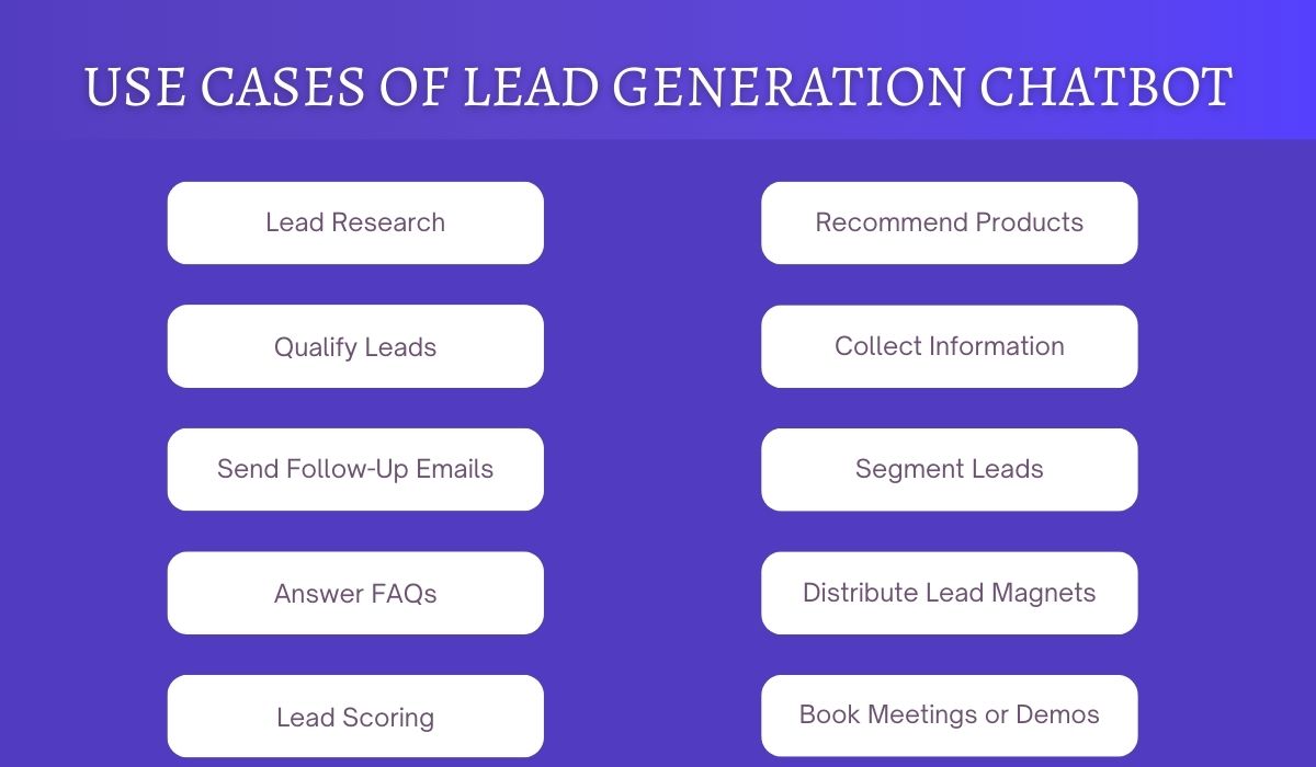 Lead Generation Chatbot: Benefits, Use Cases & Tips